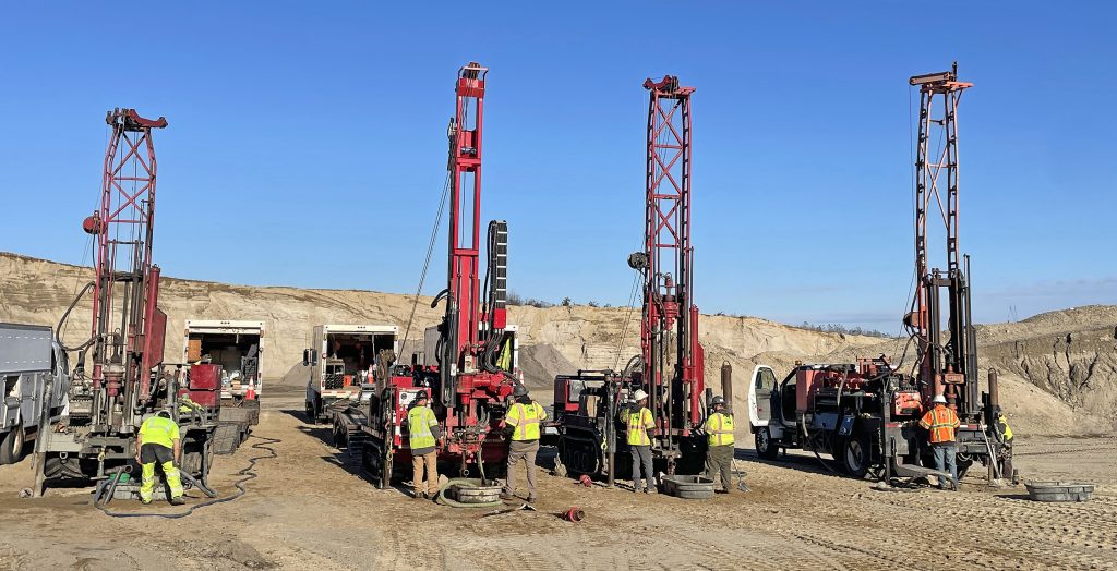 Test Boring Explorations with Seaboard Drilling - S.W. COLE